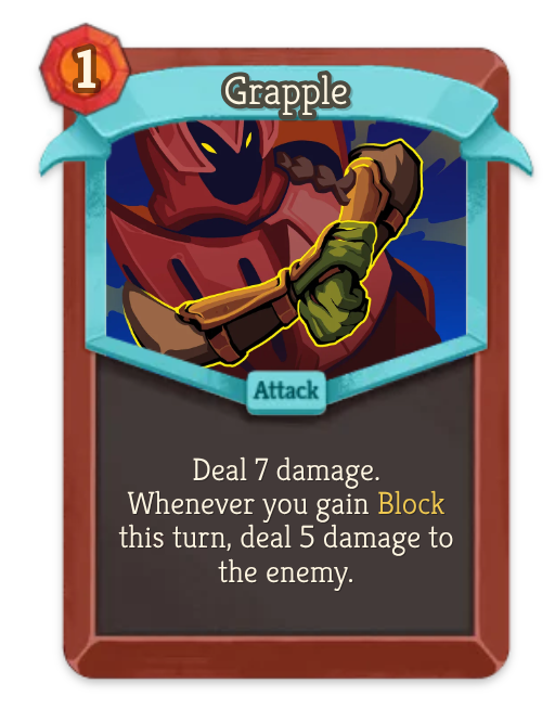 Grapple - Ironclad Attack - Slay the Spire 2 | sts2front