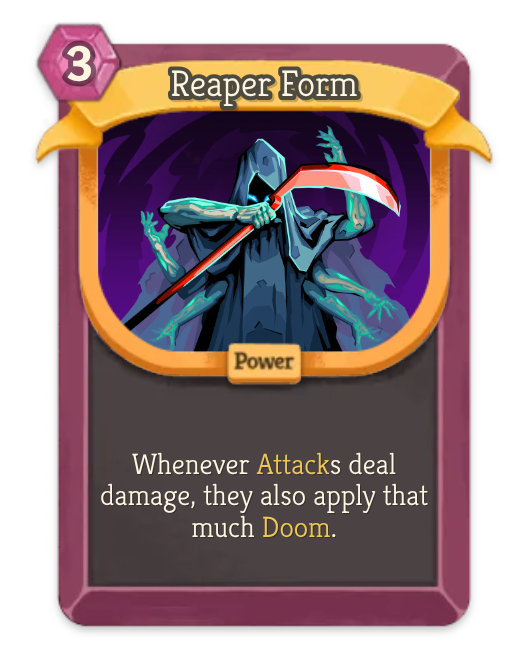 Reaper Form - Necrobinder Power - Slay the Spire 2 | sts2front