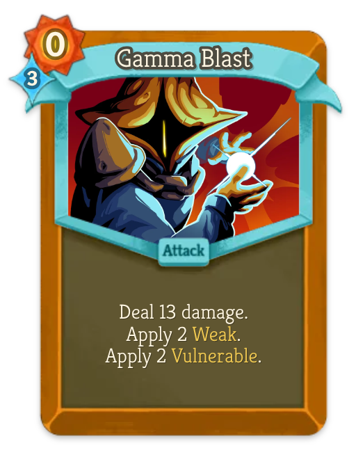 Gamma Blast - Regent Attack - Slay the Spire 2 | sts2front