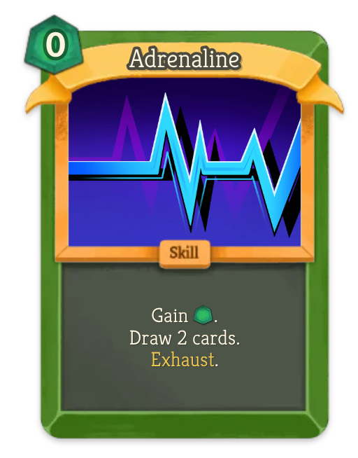 Adrenaline - Silent Skill - Slay the Spire 2 | sts2front