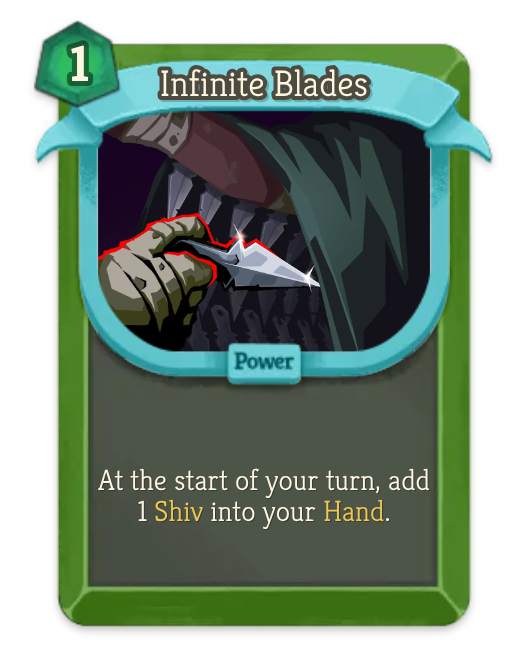 Infinite Blades - Silent Power - Slay the Spire 2 | sts2front