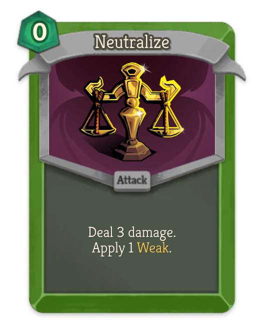 Neutralize - Silent Attack - Slay the Spire 2 | sts2front